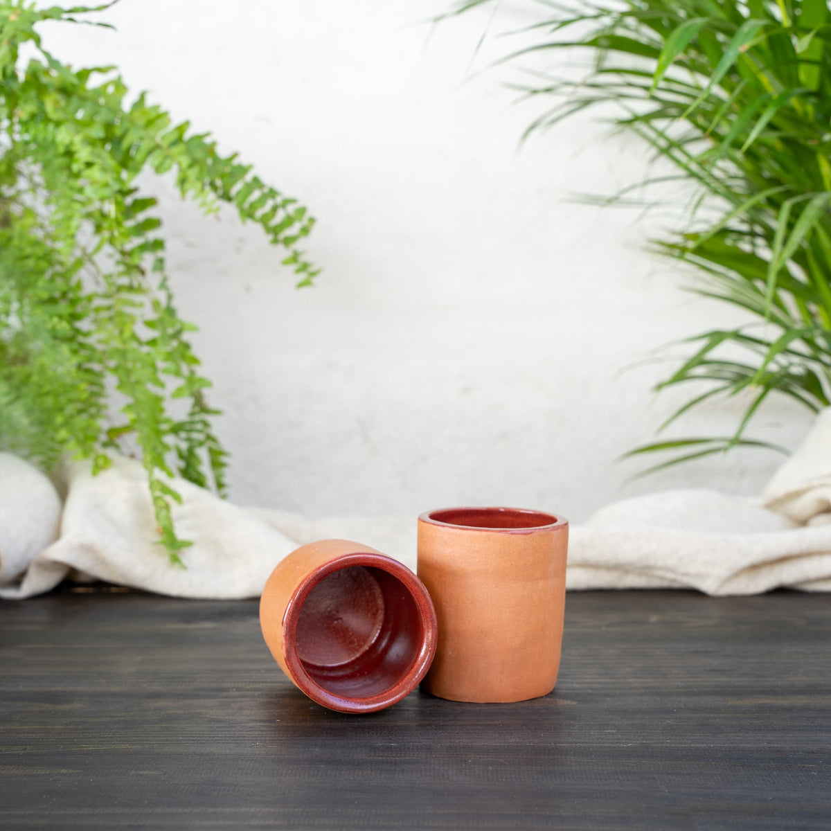 Clay Rose Ceramic Cup | Handmade Ceramic Mugs | Wool+Clay