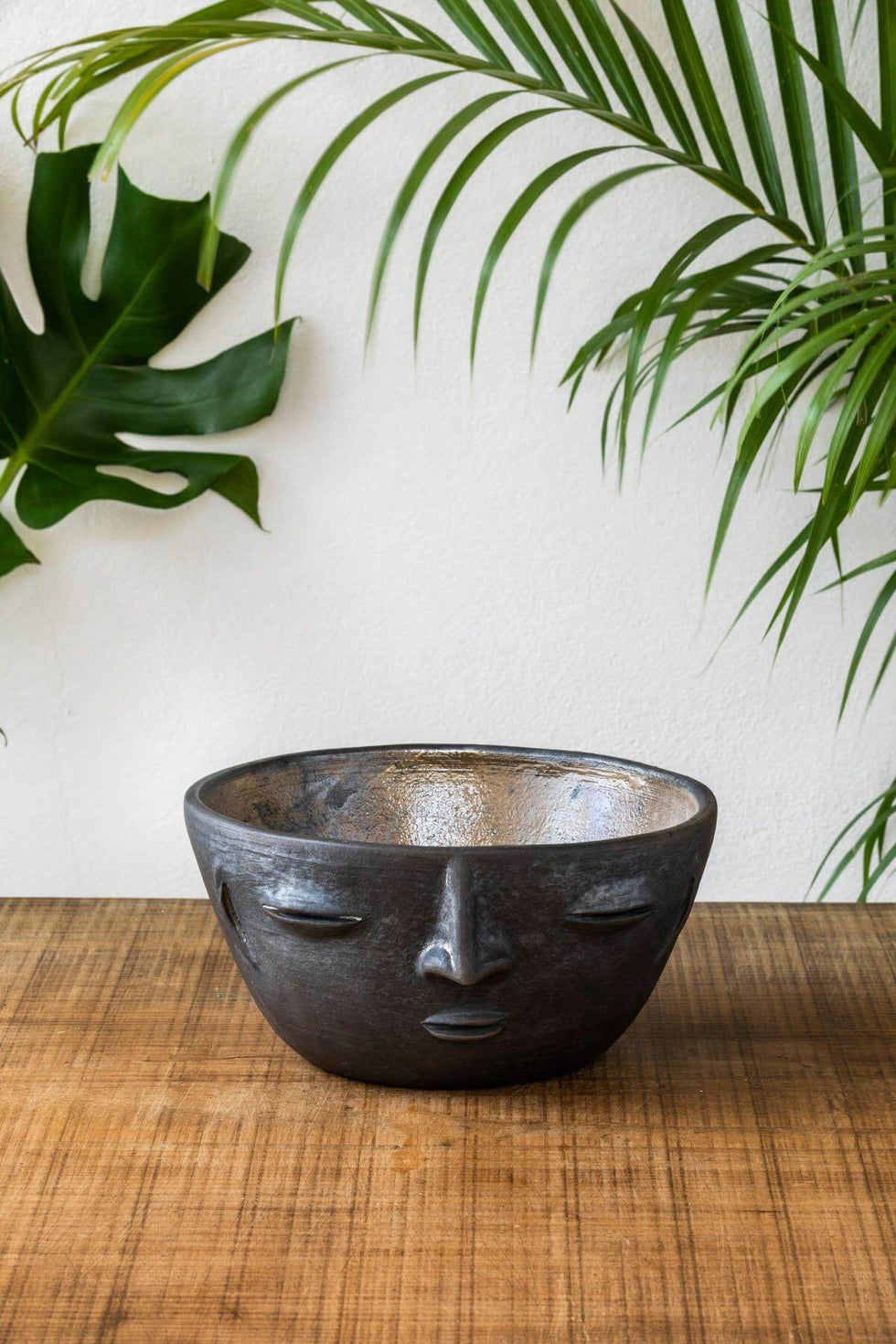 Centerpiece Face Ceramic Bowl | Wool+Clay