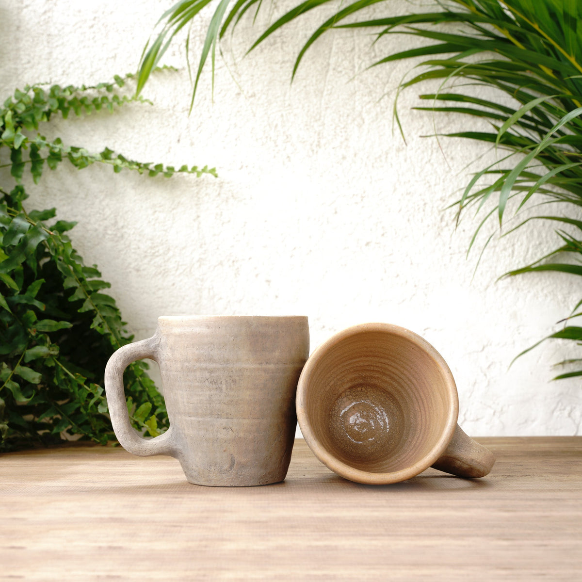 Earth Handmade Large Ceramic Mug from Oaxaca | Wool+Clay