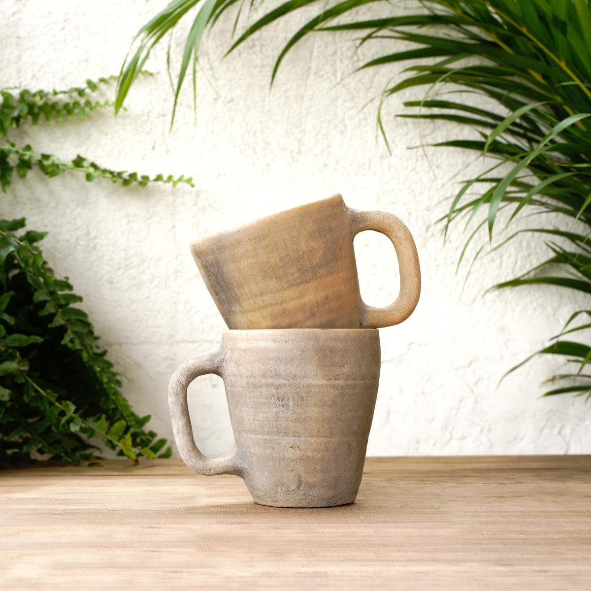 Earth Handmade Large Ceramic Mug from Oaxaca | Wool+Clay