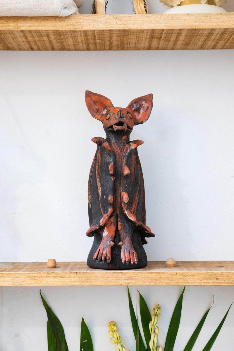 Pollinator Bat Sculpture – Wool+Clay